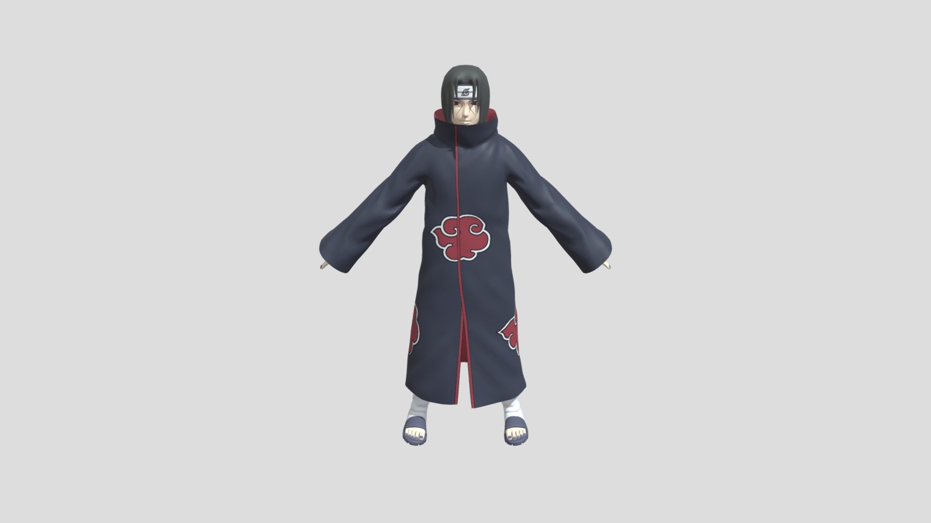 Itachi Uchiha - 3D model by Tigerar1 (@allanromanreyes) [175ecfa ...