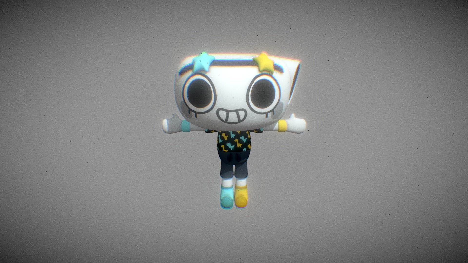 star-time_shelly_-_dandys_world - 3D model by Uglyshrimp ...