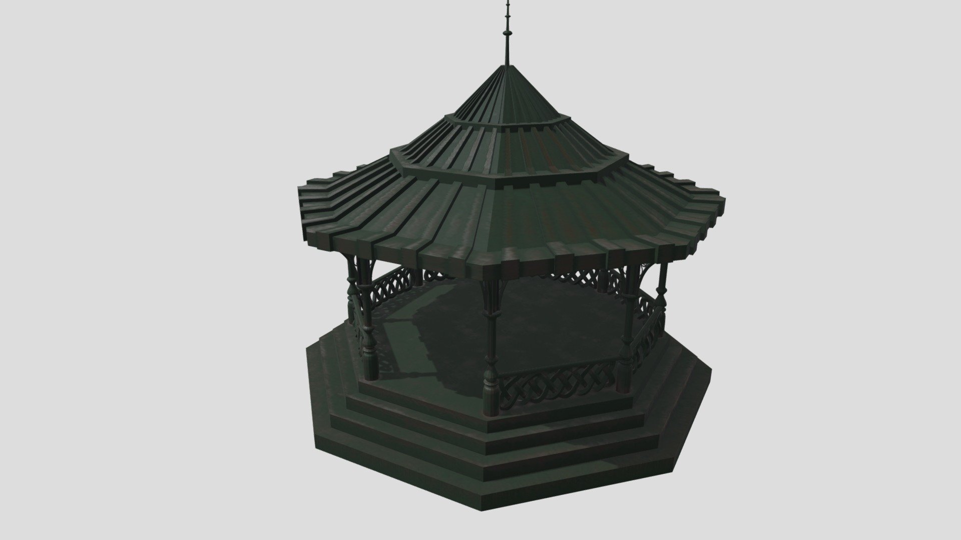 Park Bandstand - Download Free 3D model by IzzyR (@izzyfizzy) [1760d94 ...