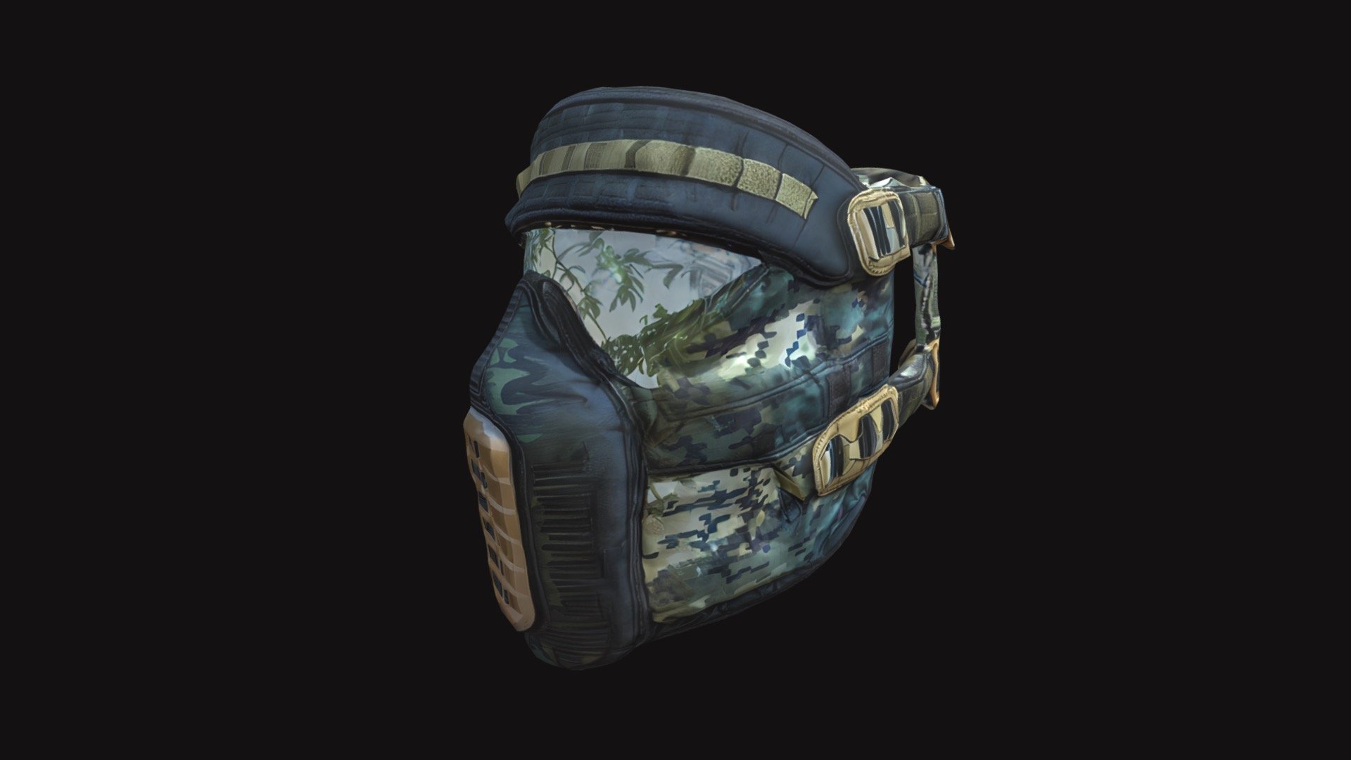 Tactical mask - Download Free 3D model by Eve Bat Studios ...
