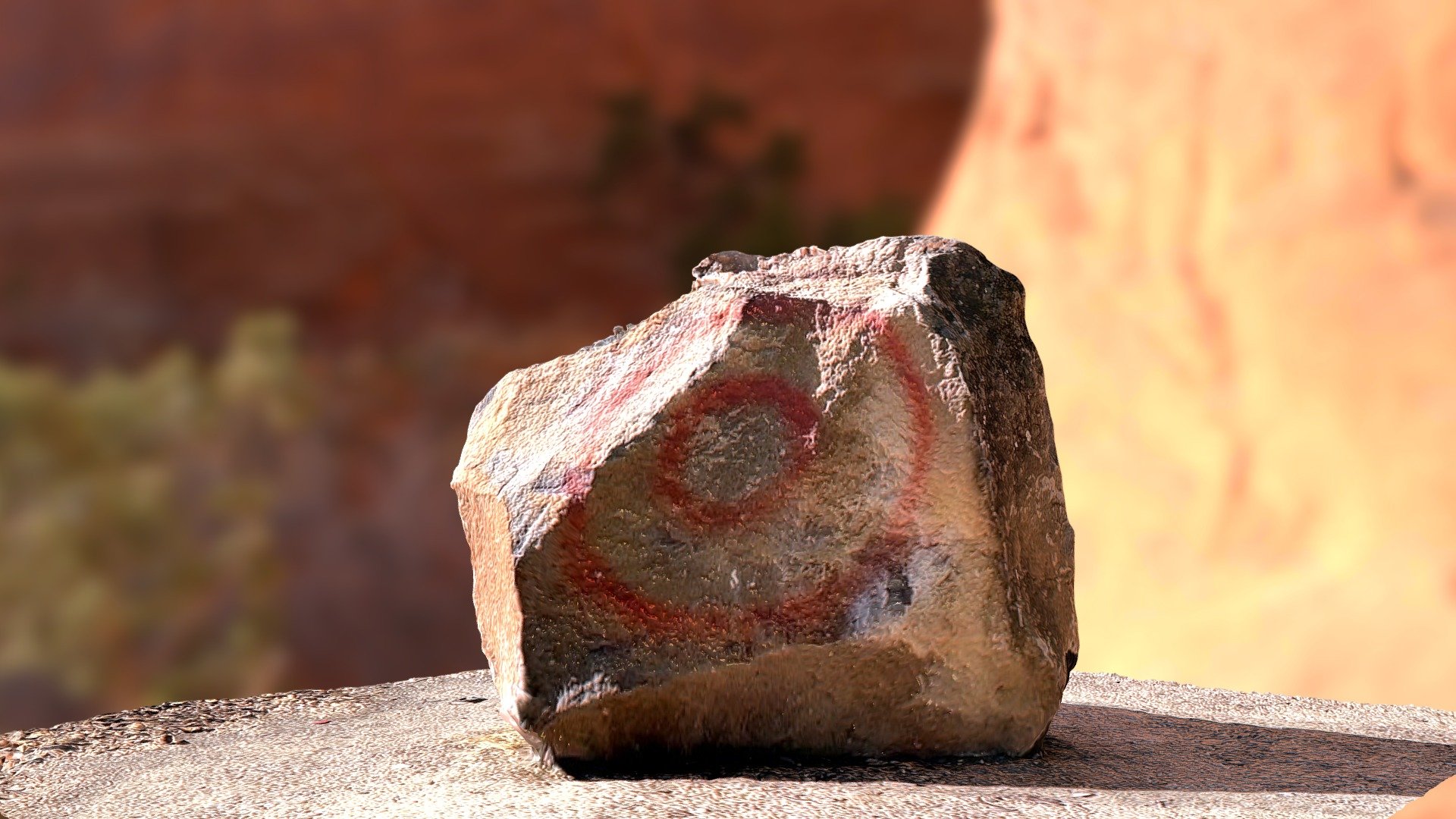 Graffiti Rock - Download Free 3D model by MADD Designs (@TDModel ...