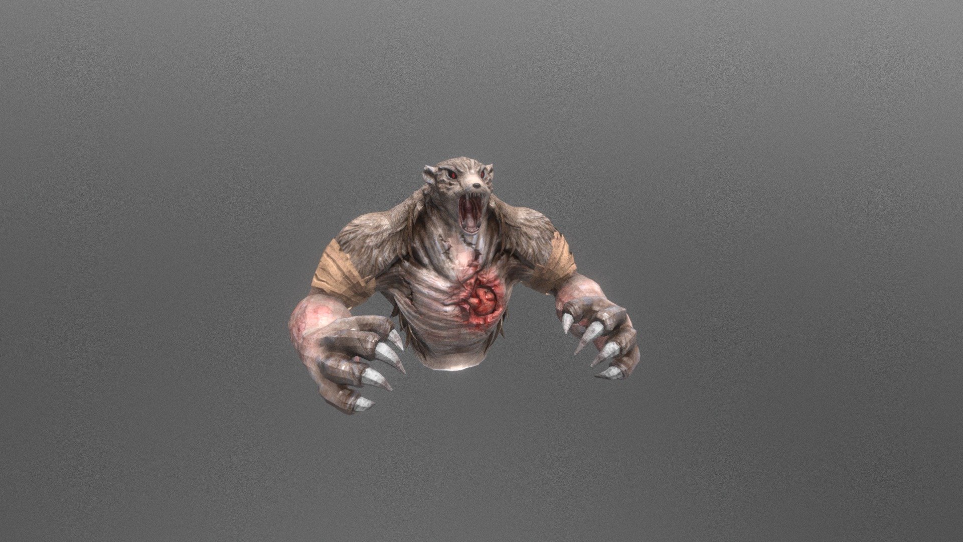 Monster - 3D model by 洋甘菊 (@sannyy) [1761ff1] - Sketchfab