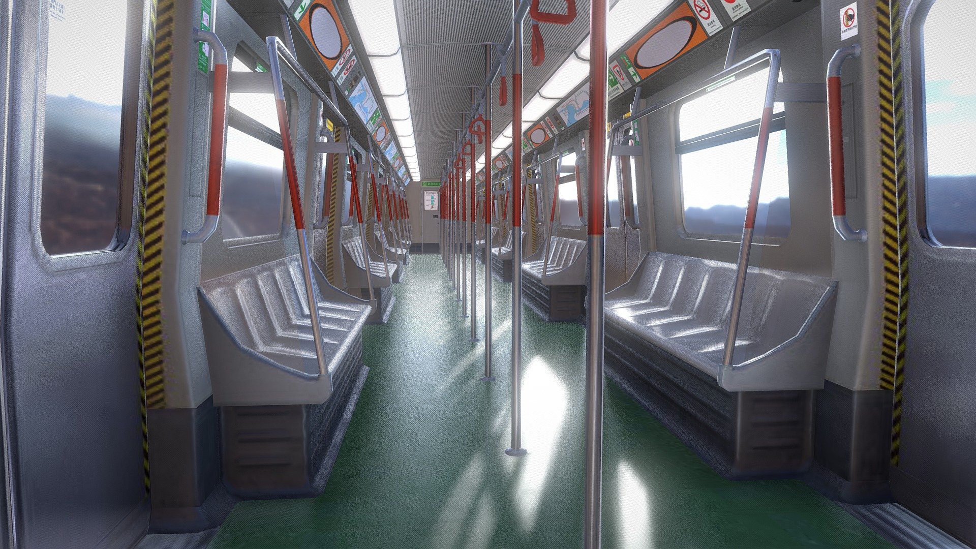 HK MTR - Buy Royalty Free 3D model by animod [1762162] - Sketchfab Store