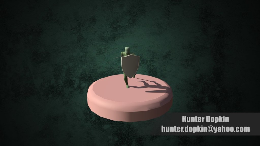Knight Animations Idle/Walk/Run by Hunter Dopkin - 3D model by ...