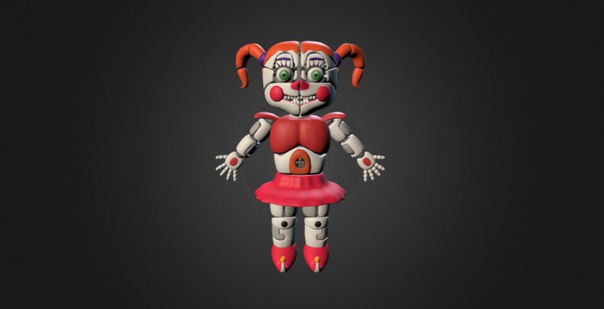 fnaf - A 3D model collection by Jonas_Rains (@jonas_rains_models ...