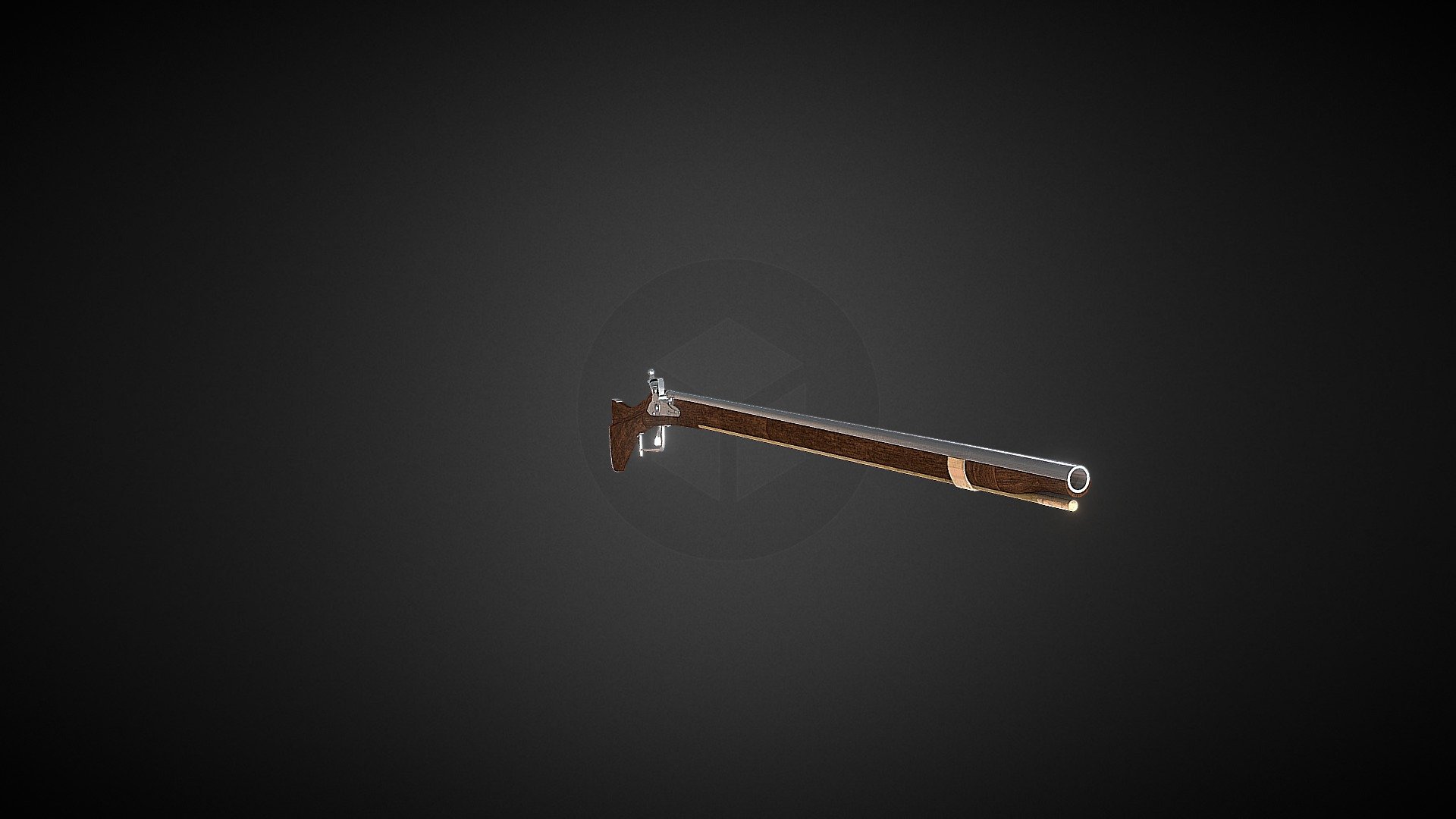 English civil war Musket - 3D model by origin3d [1764d56] - Sketchfab