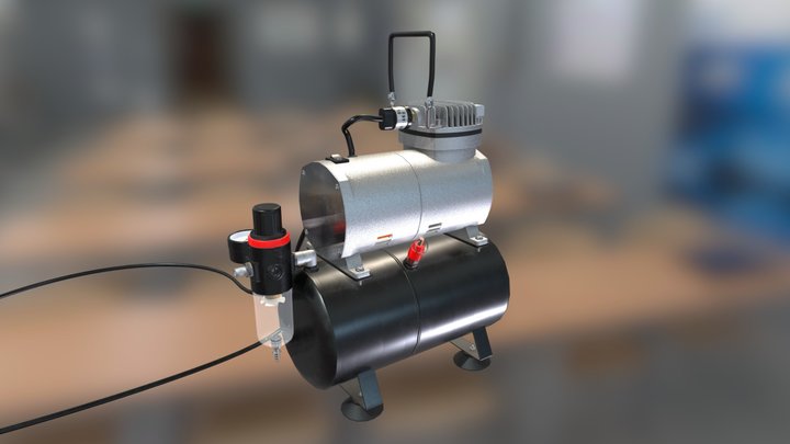 Mini_compressor 3D models - Sketchfab