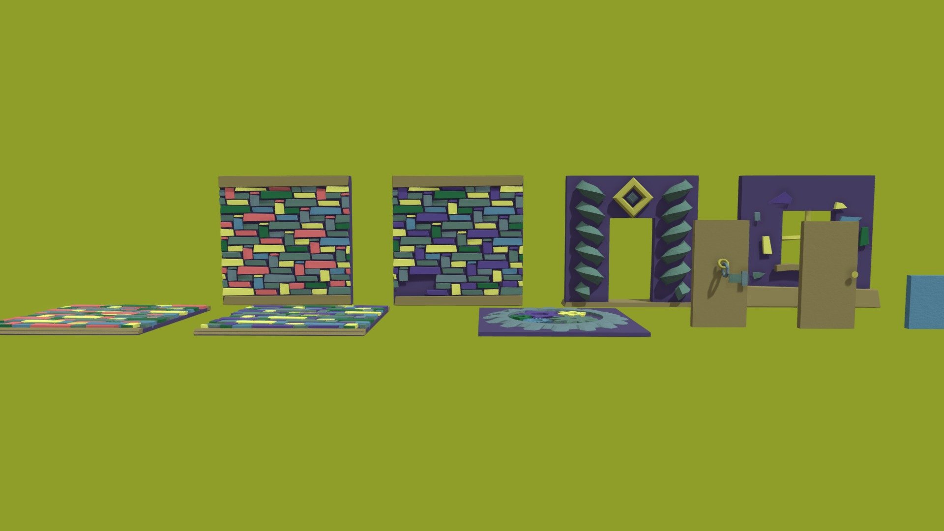 Modular_assets - 3D model by Fluffytango [1766f63] - Sketchfab