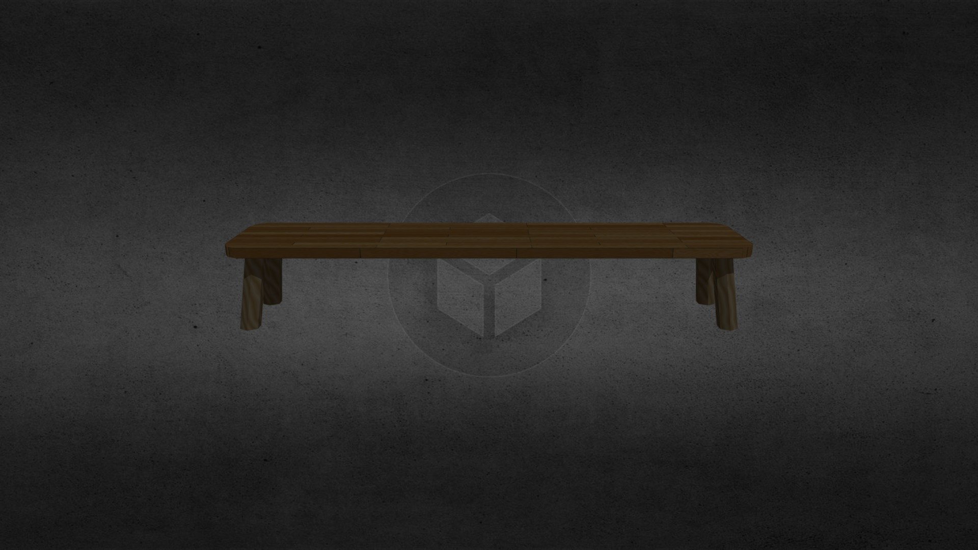 Bench - Download Free 3D model by Redgar (@redgar_cs) [176790b] - Sketchfab