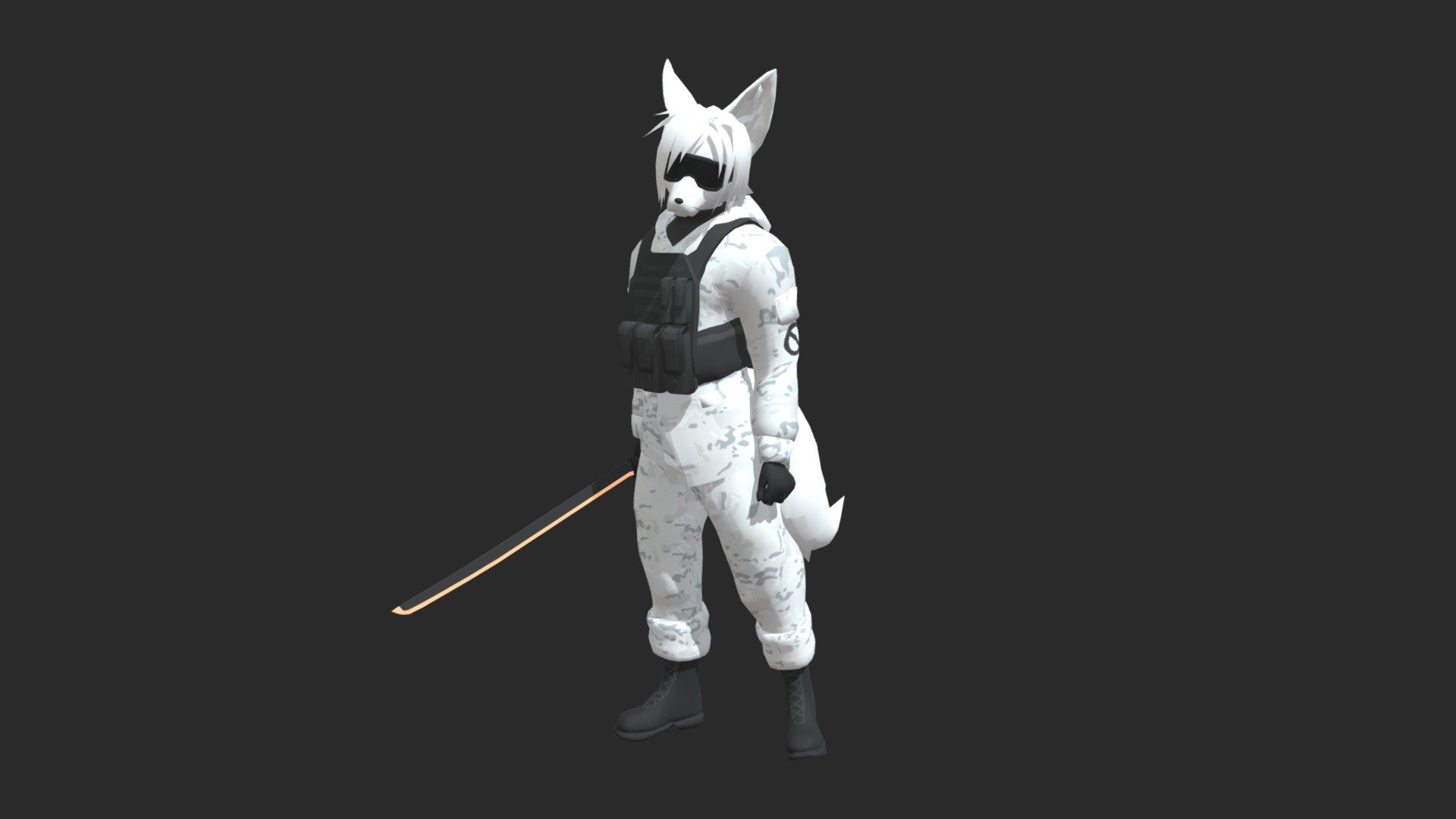 Asher - Download Free 3D model by AKM (@AKM_Models) [17679fa] - Sketchfab