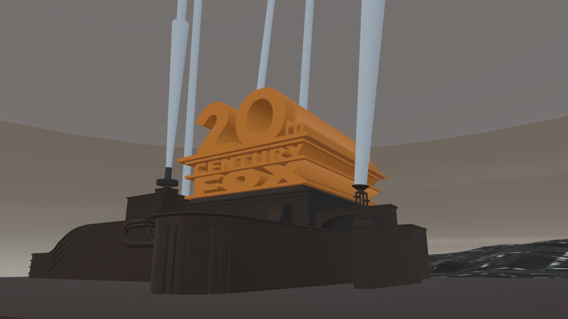 20th Century Fox 3DS Max V3 - Download Free 3D model by munez ...