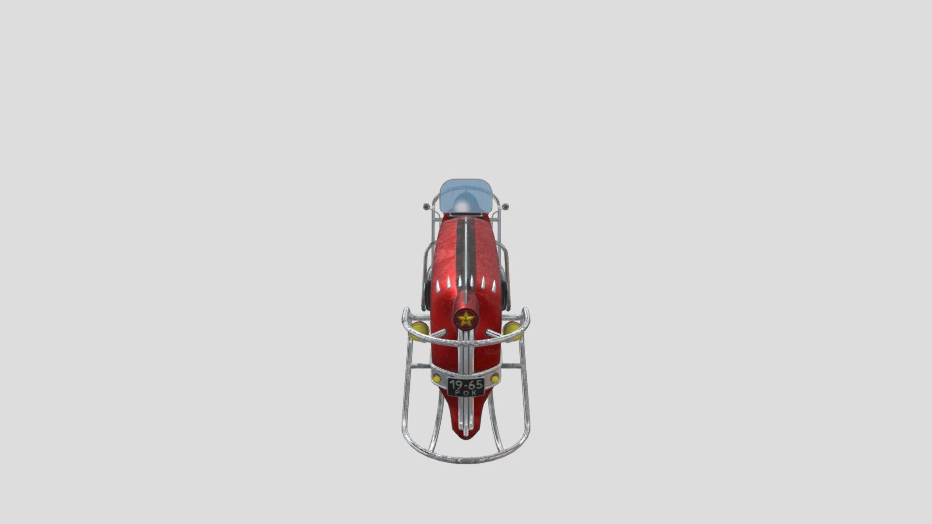 DieselPunk Hovercraft Marx Color - Download Free 3D model by Jérôme ...