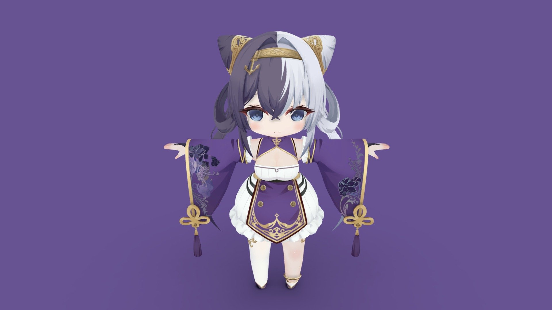 ROC Ying Swei 应瑞 of azure lane - Download Free 3D model by Network ...
