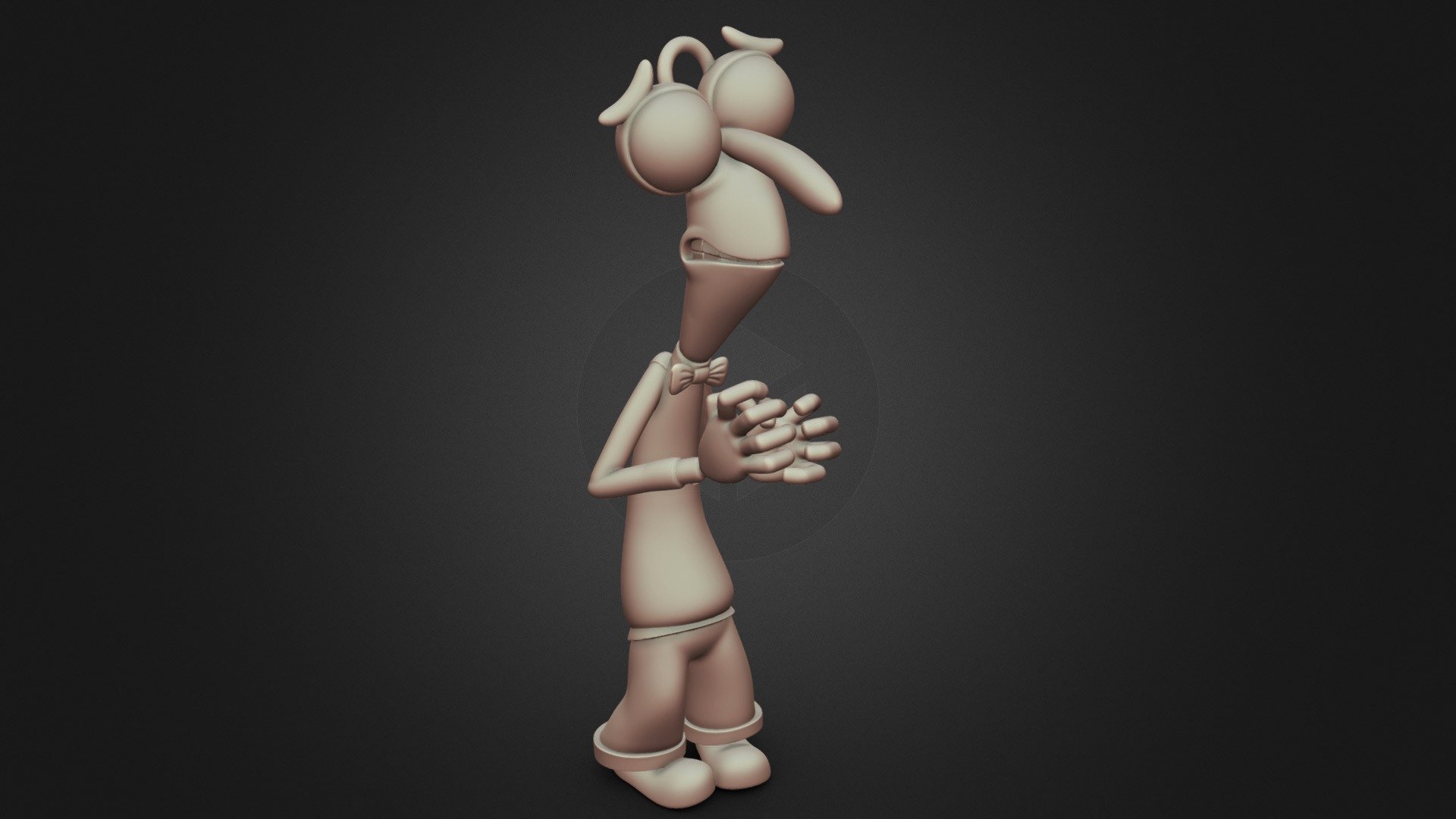 Inside Out - Fear keychain - Buy Royalty Free 3D model by yogi_sandhi ...
