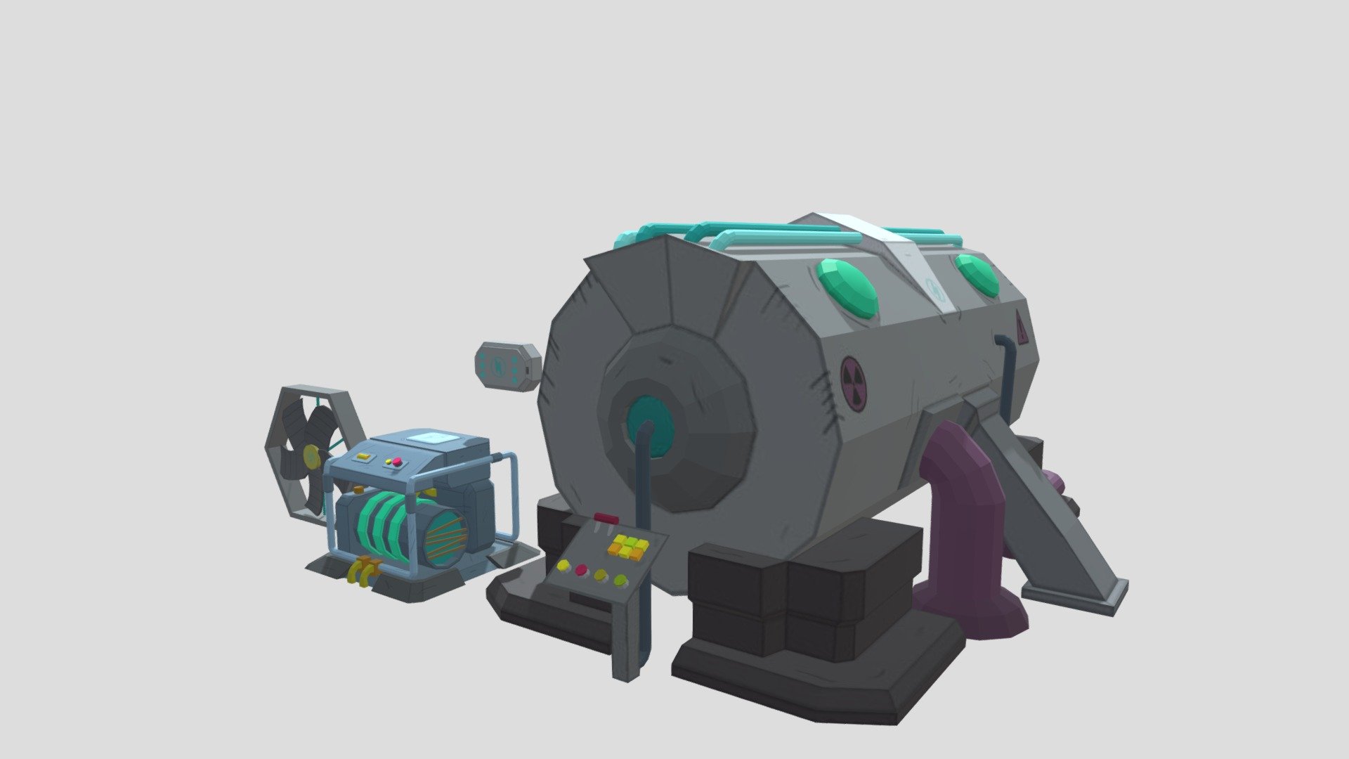 Sci-Fi Props Generators - Download Free 3D model by farreraspol (@Pol ...
