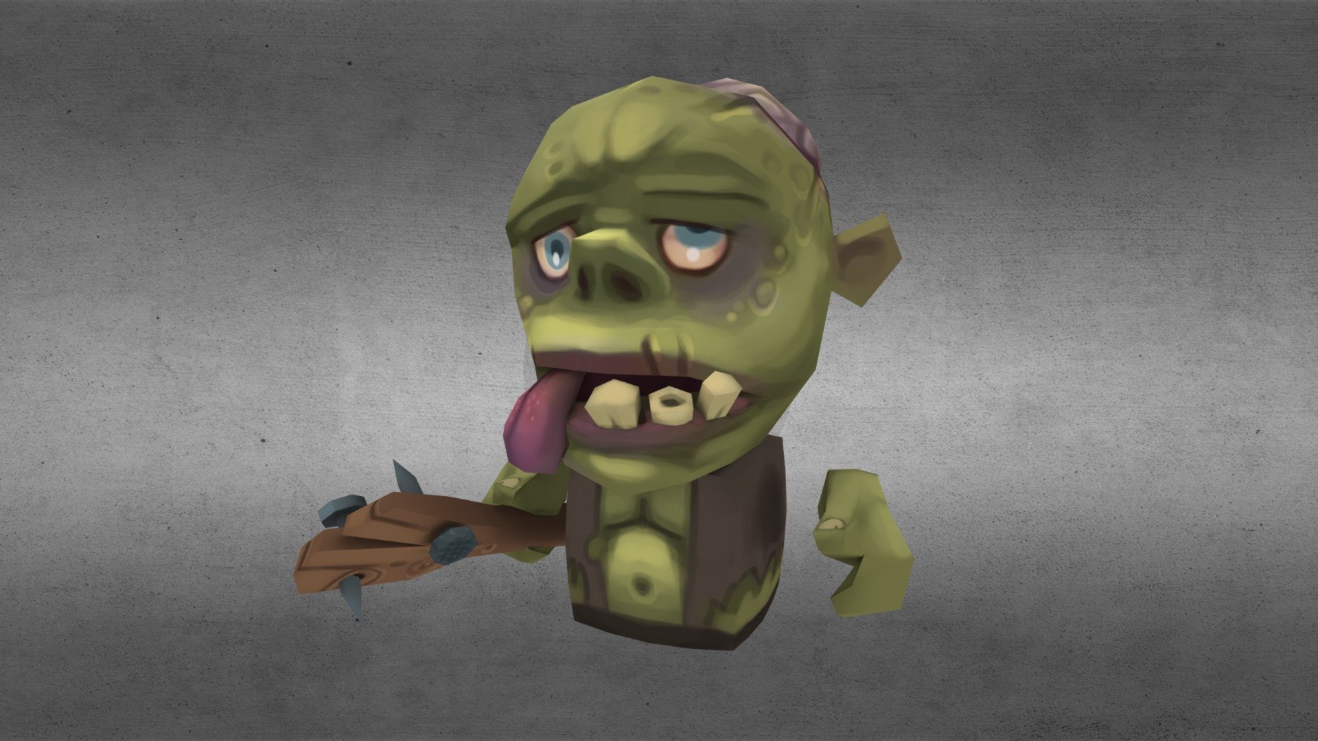 Zombie - 3D model by patatajec [176efc0] - Sketchfab