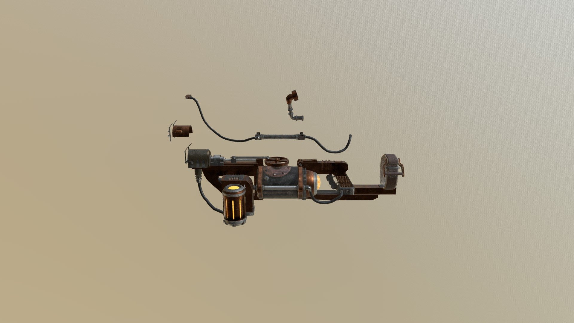 Bioshock Rivet Gun - 3D model by Jacob Spagnuolo (@JediJesus) [176ff5f ...