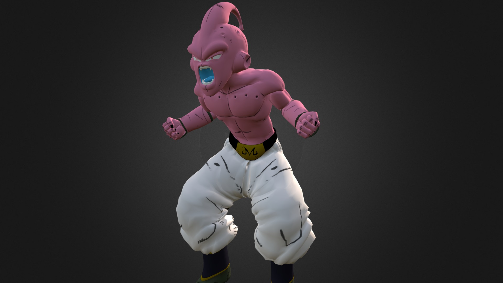 Kid Buu - 3D model by romeu3dprint [176ffeb] - Sketchfab