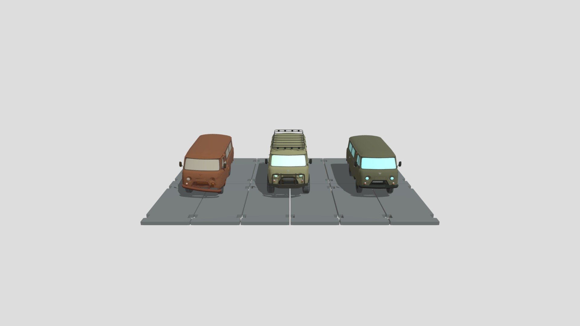 UAZ_462 SF - Download Free 3D model by IonQuiet [1770fa4] - Sketchfab