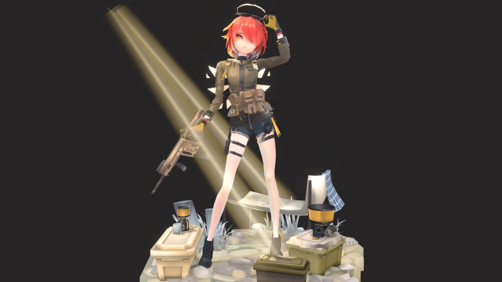 Arknights - A 3D model collection by Harpie94 - Sketchfab