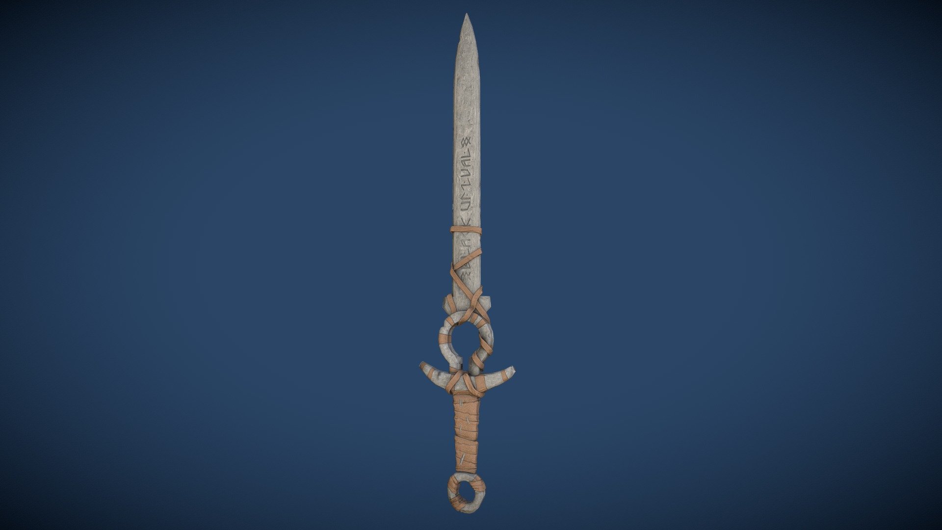 Old stone sword - Download Free 3D model by Black vizual (@Black_vizual ...