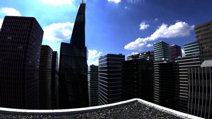 Rooftop 3D models - Sketchfab