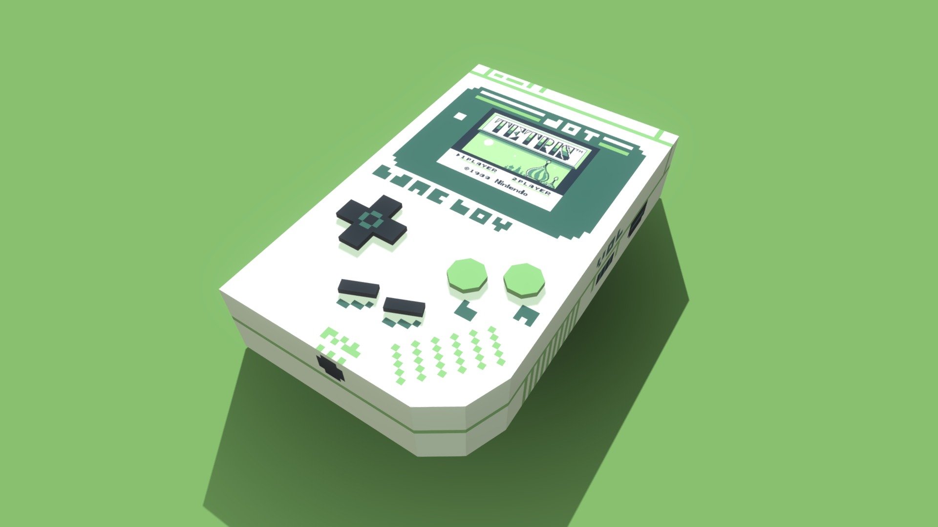Game Boy - 3D model by SomeoneOnHere (@travelelliott) [17752b8] - Sketchfab