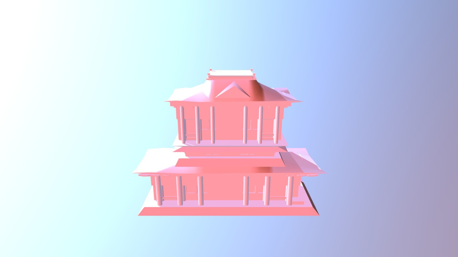 Temple japonais - 3D model by Aldjia BAST (@AldjiaBAST) [1778241 ...