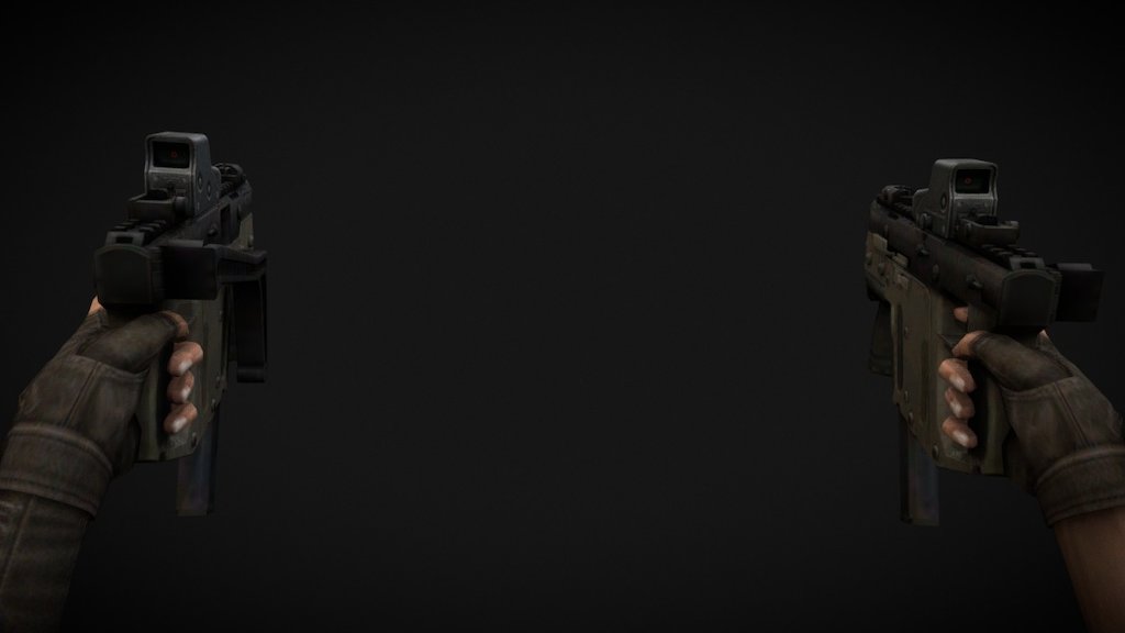 Kriss Dual + Char - 3D model by FabrícioTBS (@fabricioccn) [1778489 ...