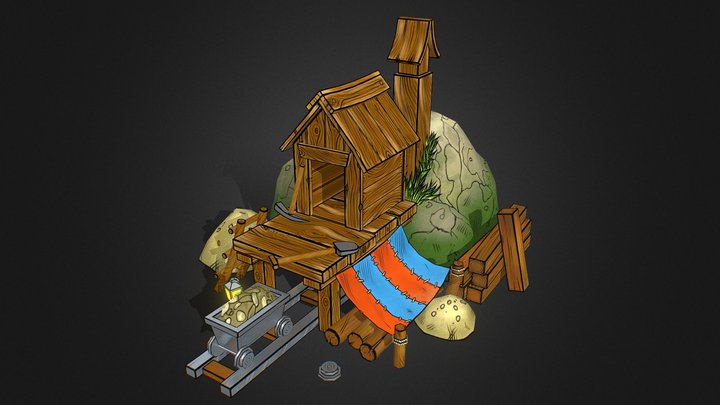 Mining 3D models - Sketchfab