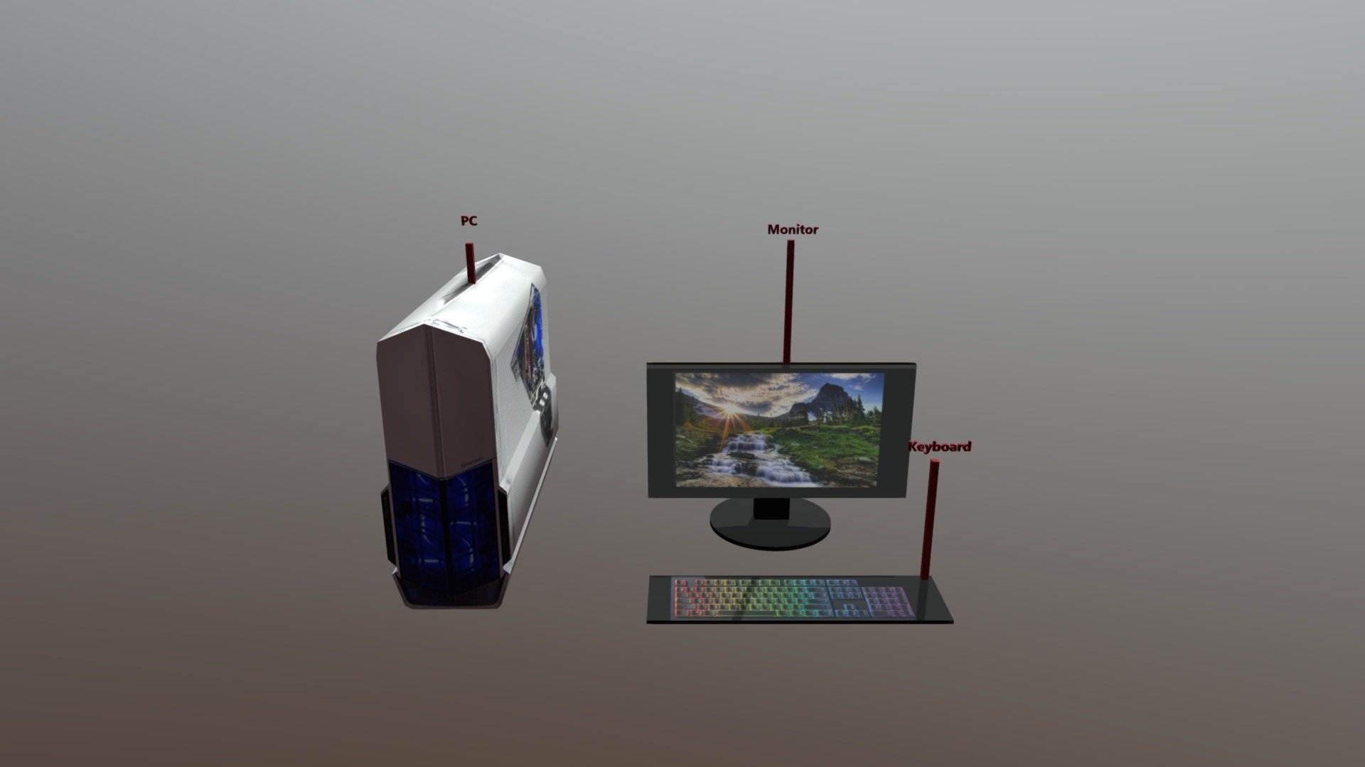 Computer Qadhli - 3D model by qadhliadrian [177c33f] - Sketchfab