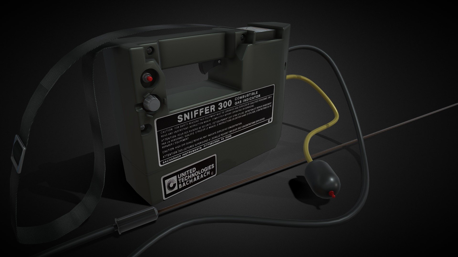 Ghostbusters Sniffer - 3D model by paulelderdesign [177c52c] - Sketchfab