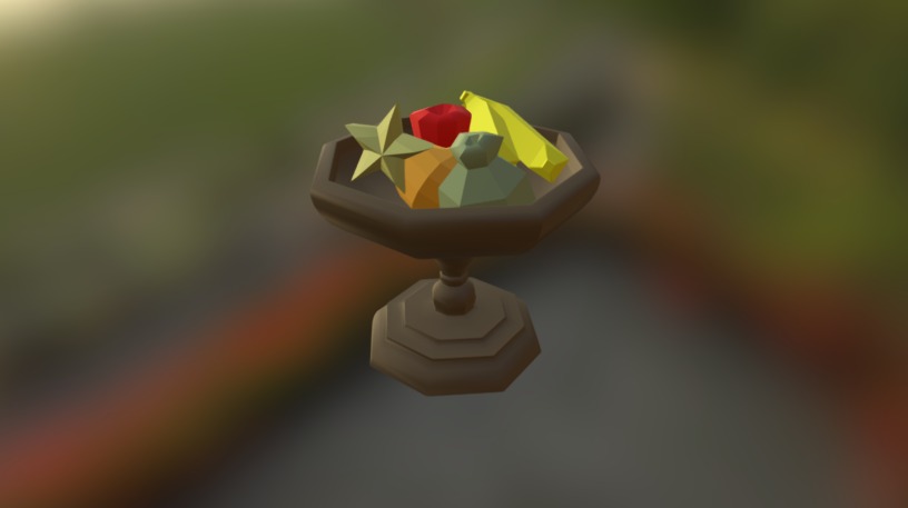 Fruit Bowl Project - 3D model by Mel (@melberg) [177ccd0] - Sketchfab