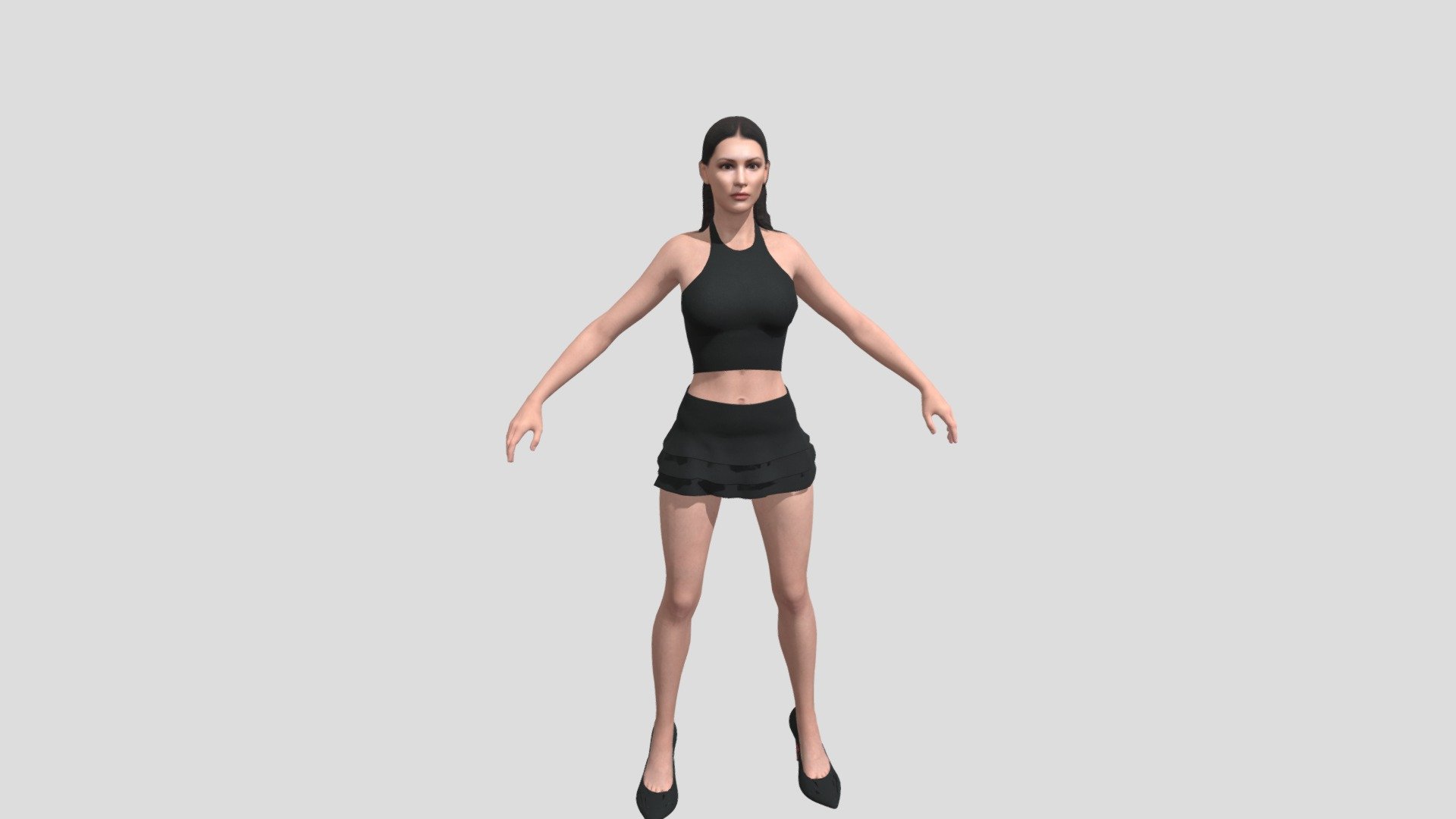 Party Girl New - 3D model by Bazsi1986 [177d34d] - Sketchfab