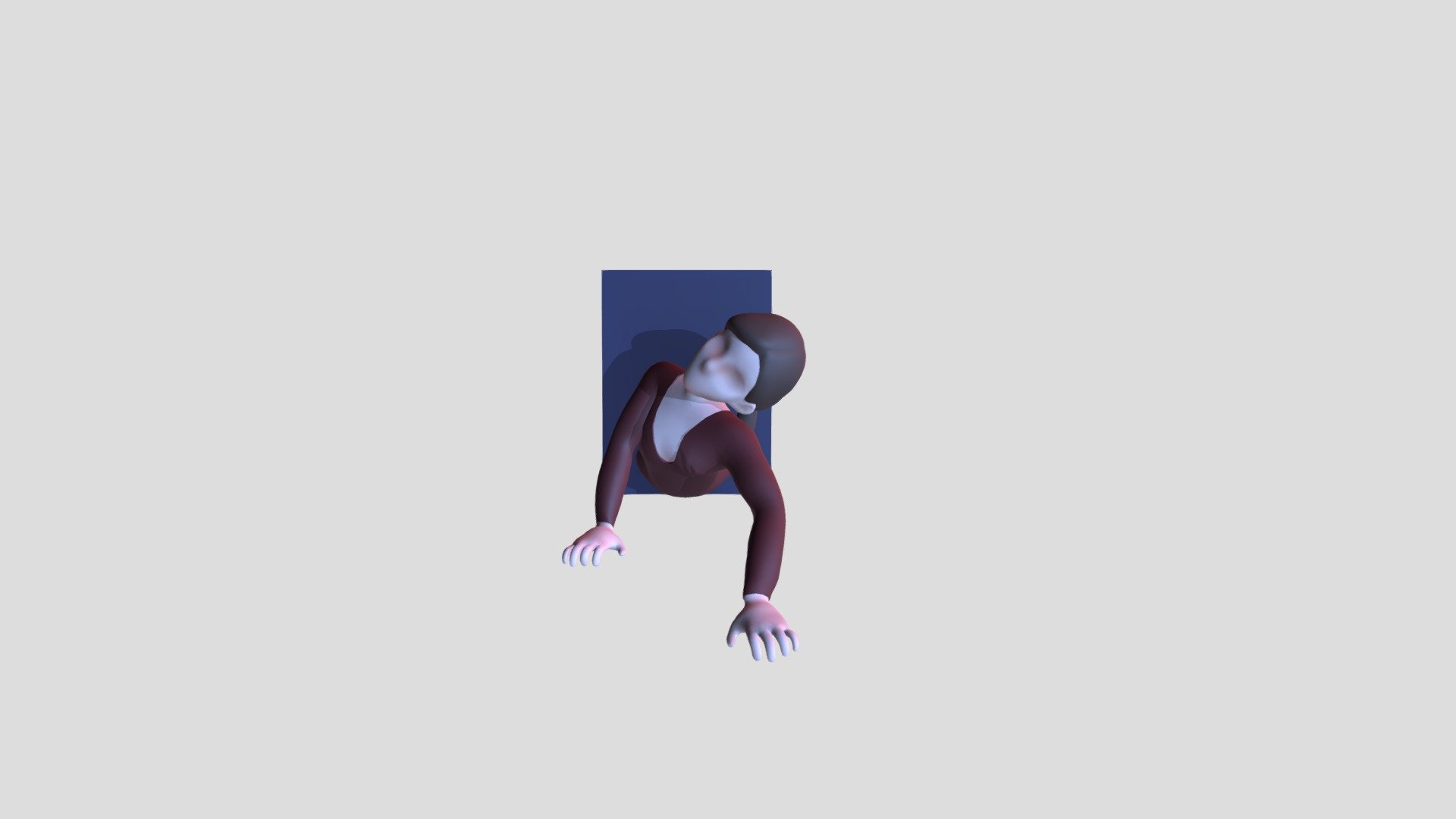 Faceless Lady - Character Model - 3D model by amber (@ambergroy ...