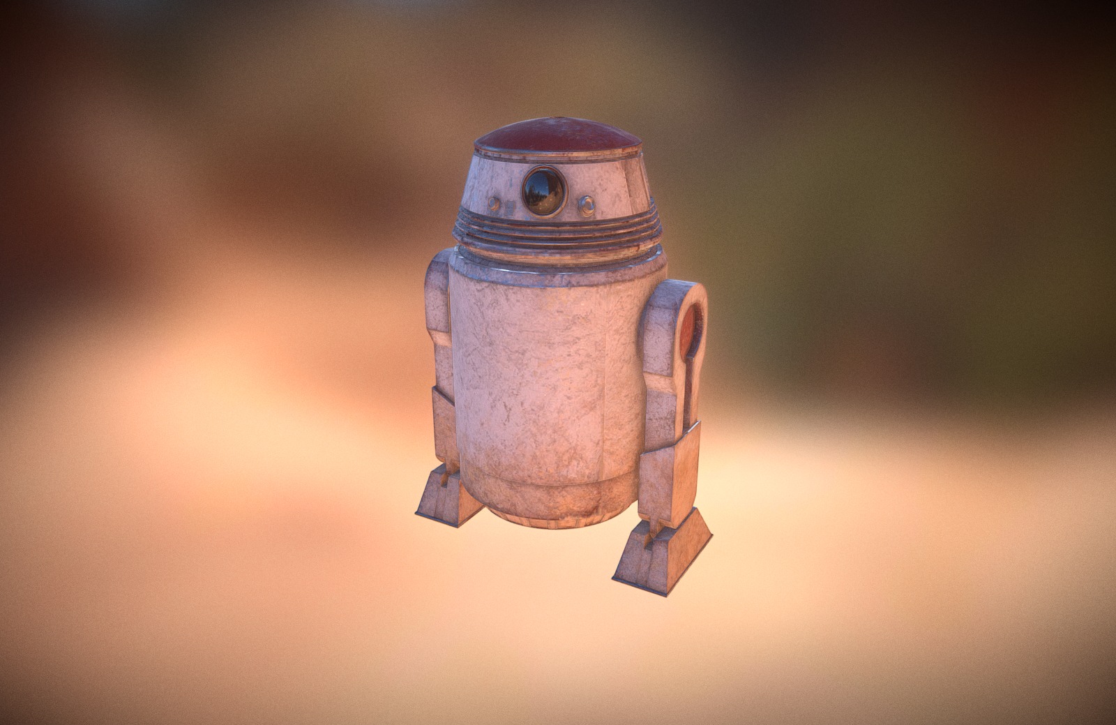 Astromech Droid - 3D model by Shane96 [177e108] - Sketchfab