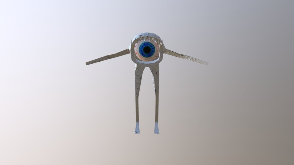 Eye Creature Project 1 - 3D model by jphite [177f818] - Sketchfab