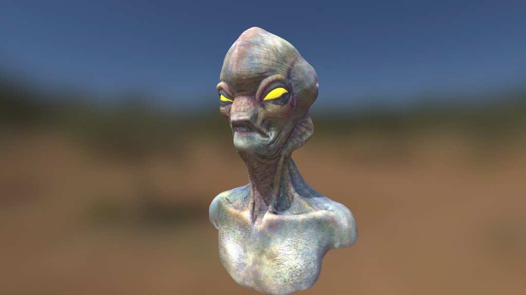 Alien - 3D model by nakaoandre [177f979] - Sketchfab