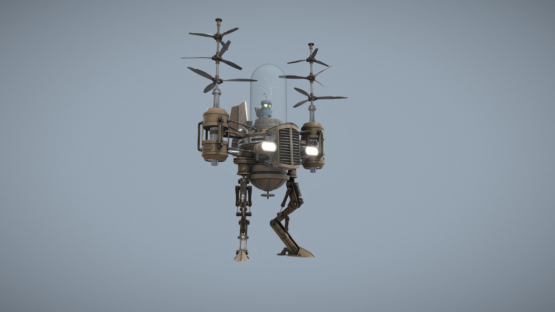 Robot Si-101 - 3D model by Дмитрий (Kriosat) (@Kriosat) [1780a4e ...