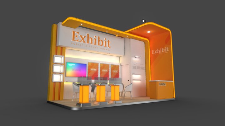 Stall-design-stall-models-3d-interior 3D models - Sketchfab