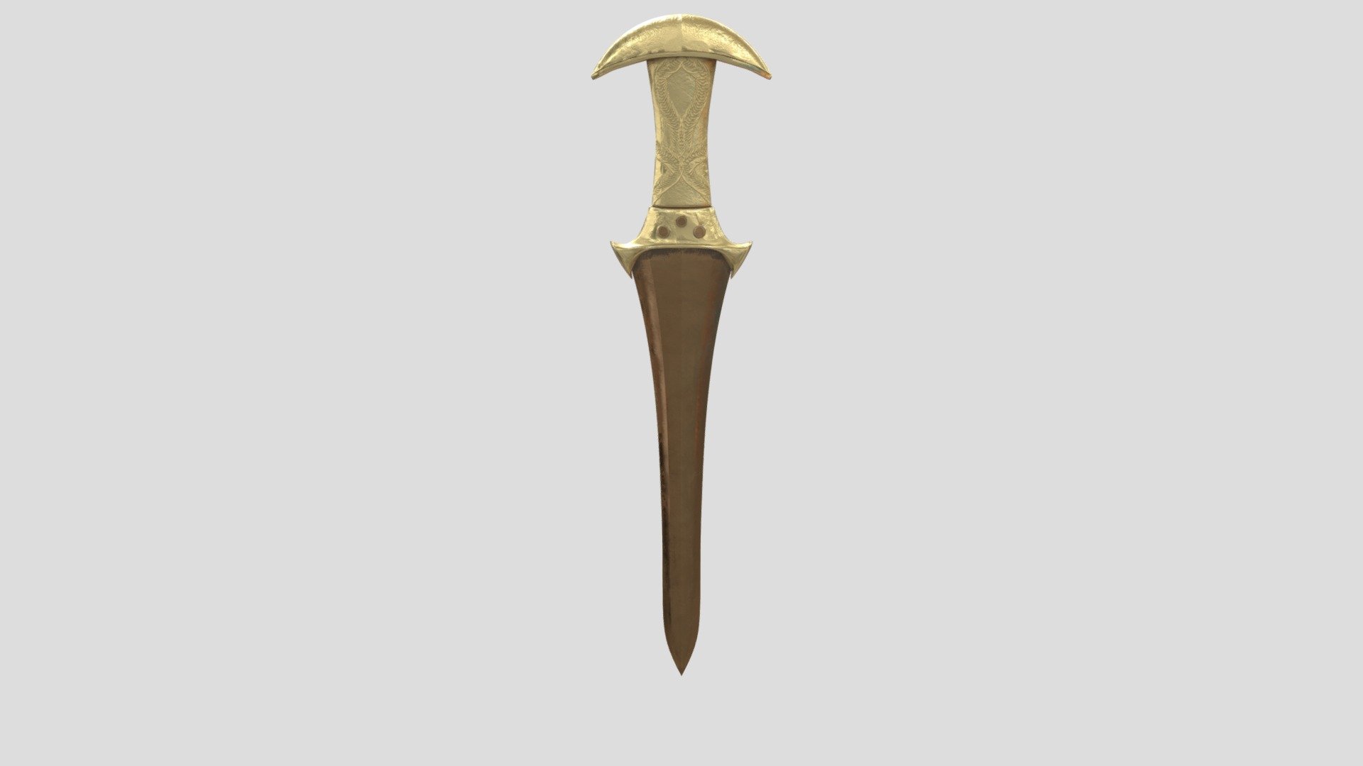 Minoan Dagger v2 - Download Free 3D model by selanee [1781db0] - Sketchfab