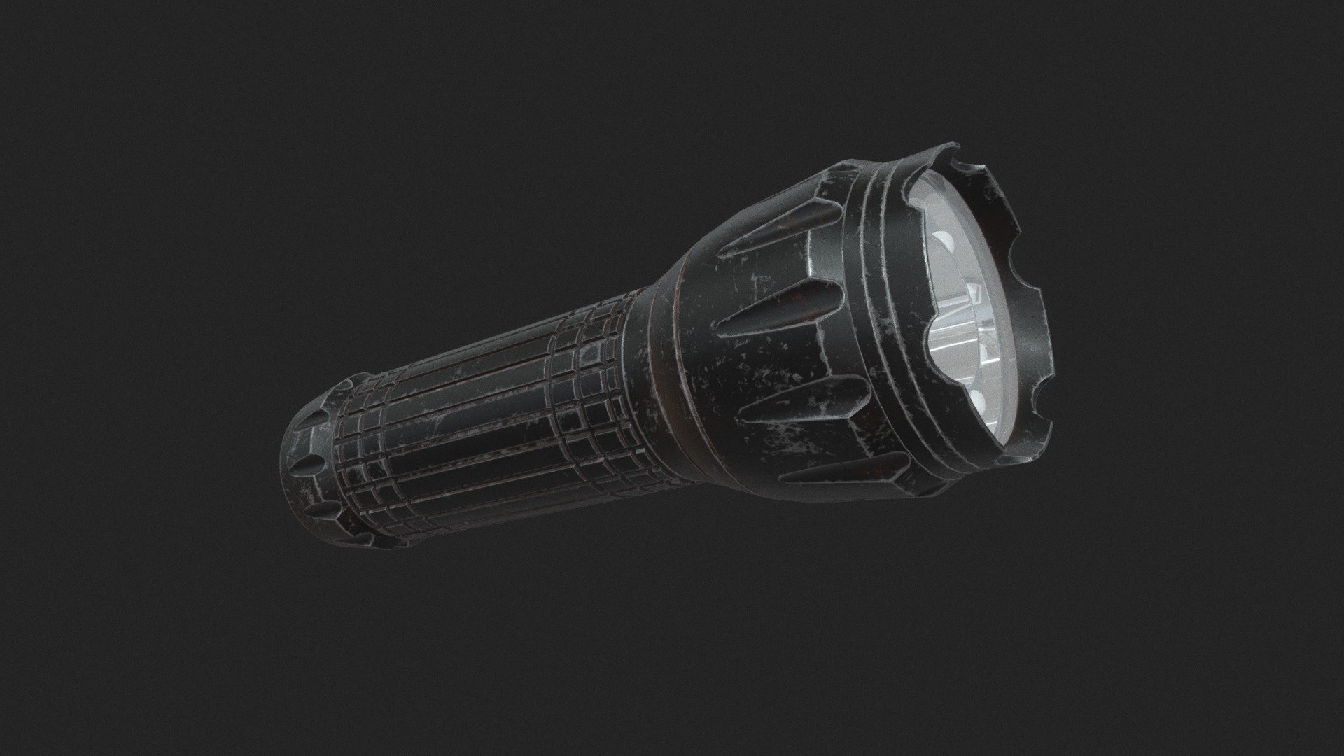 Flashlight model - Download Free 3D model by Oleh Belobrov (@belobrov ...
