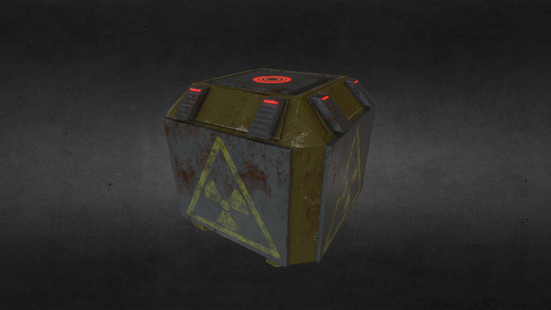 Space Crate - 3D model by jechase [17852b4] - Sketchfab