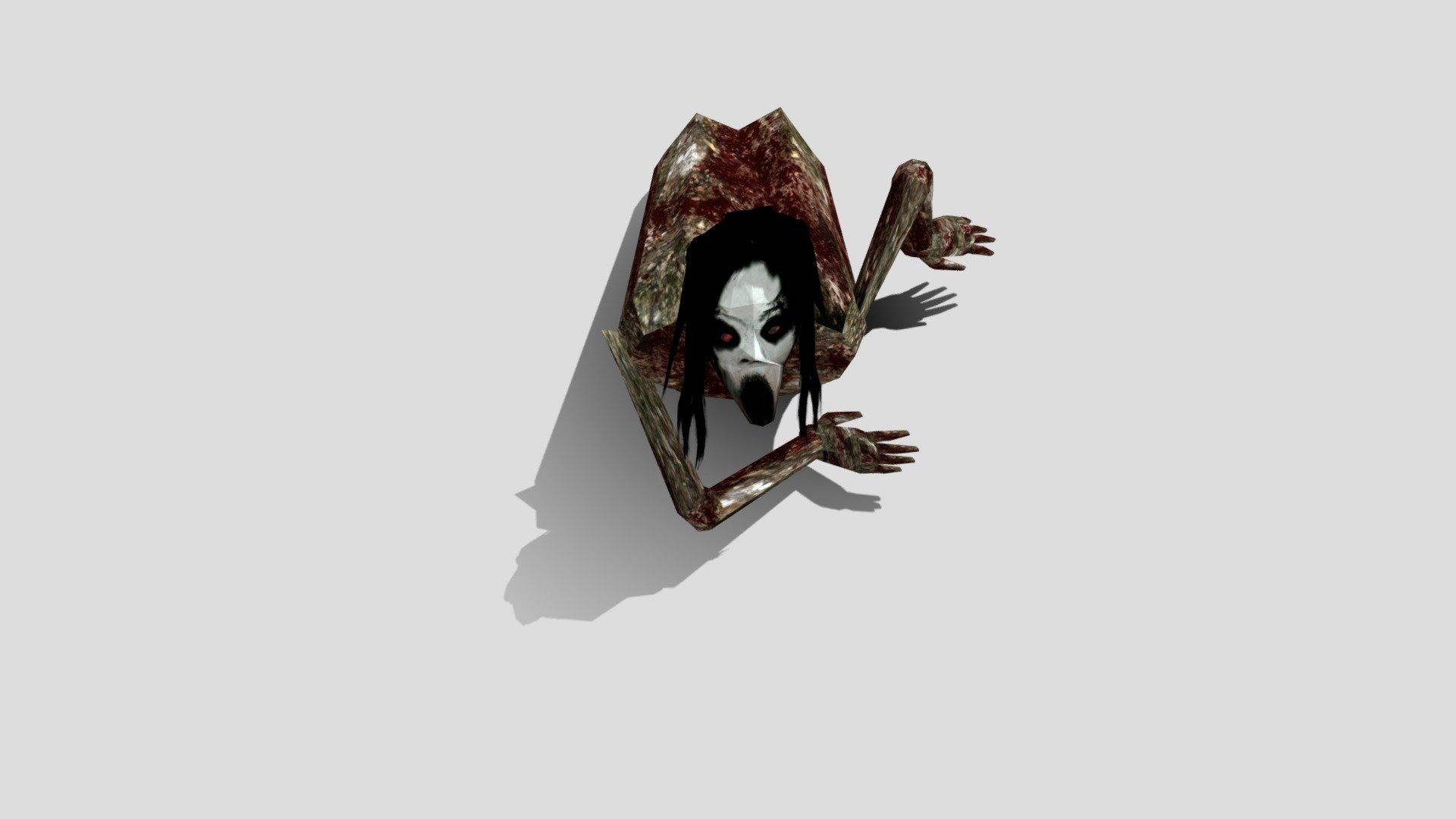 Slendrina The Cellar: Crawling Slendrina - Download Free 3D model by Mr ...