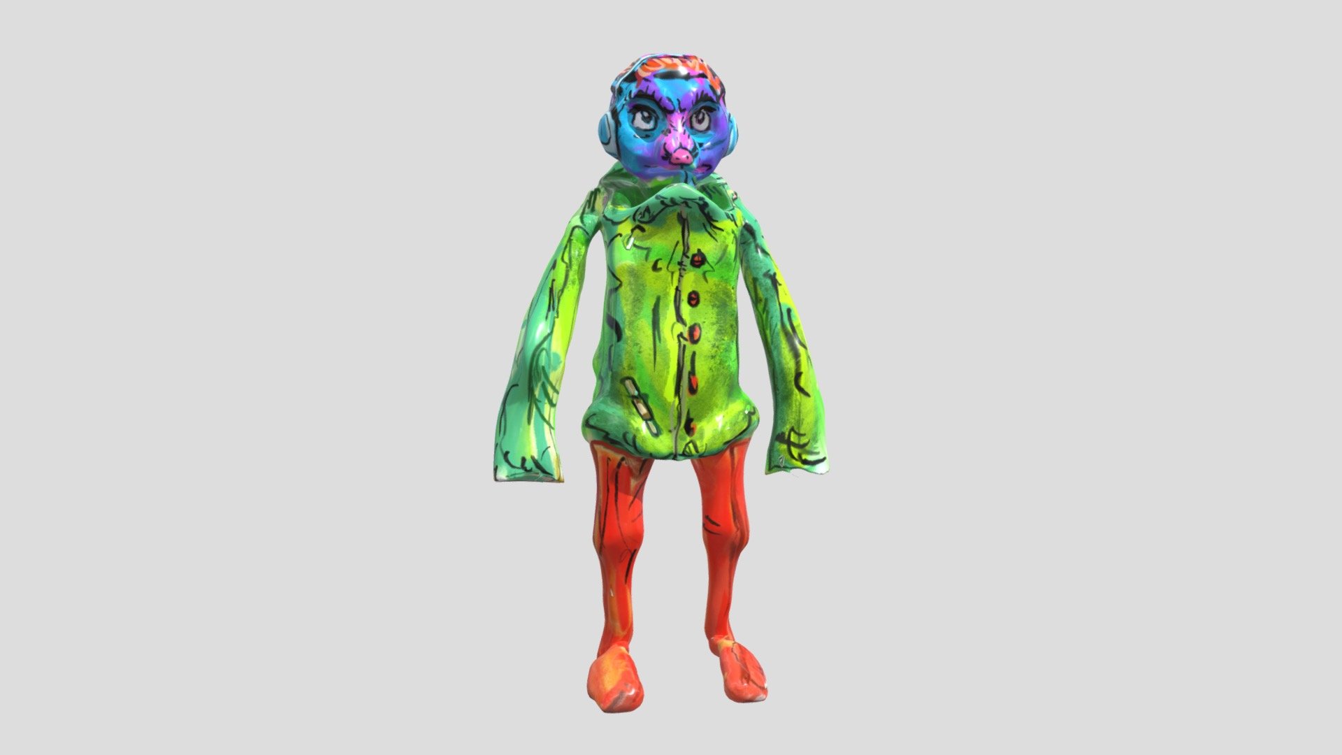 Snail Guy IDLE - 3D model by Jimmy Gunawan (@jimmygunawan) [17881aa ...