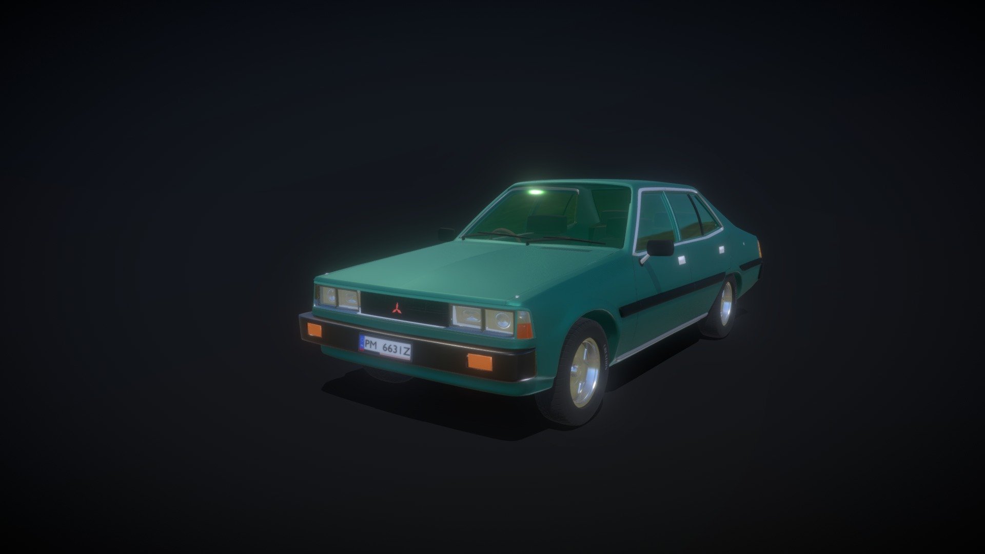 Mitsubishi Galant Car 3D model - 3D model by Prieom31 [1788c1d] - Sketchfab