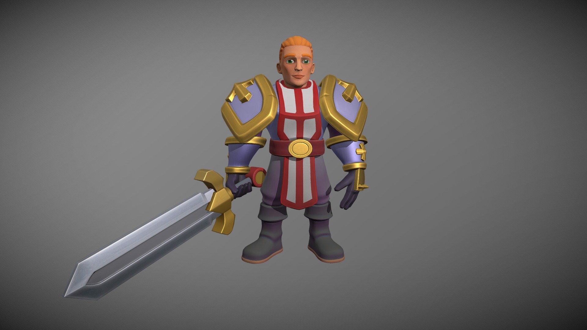 knight - 3D model by mnevezett [178918d] - Sketchfab