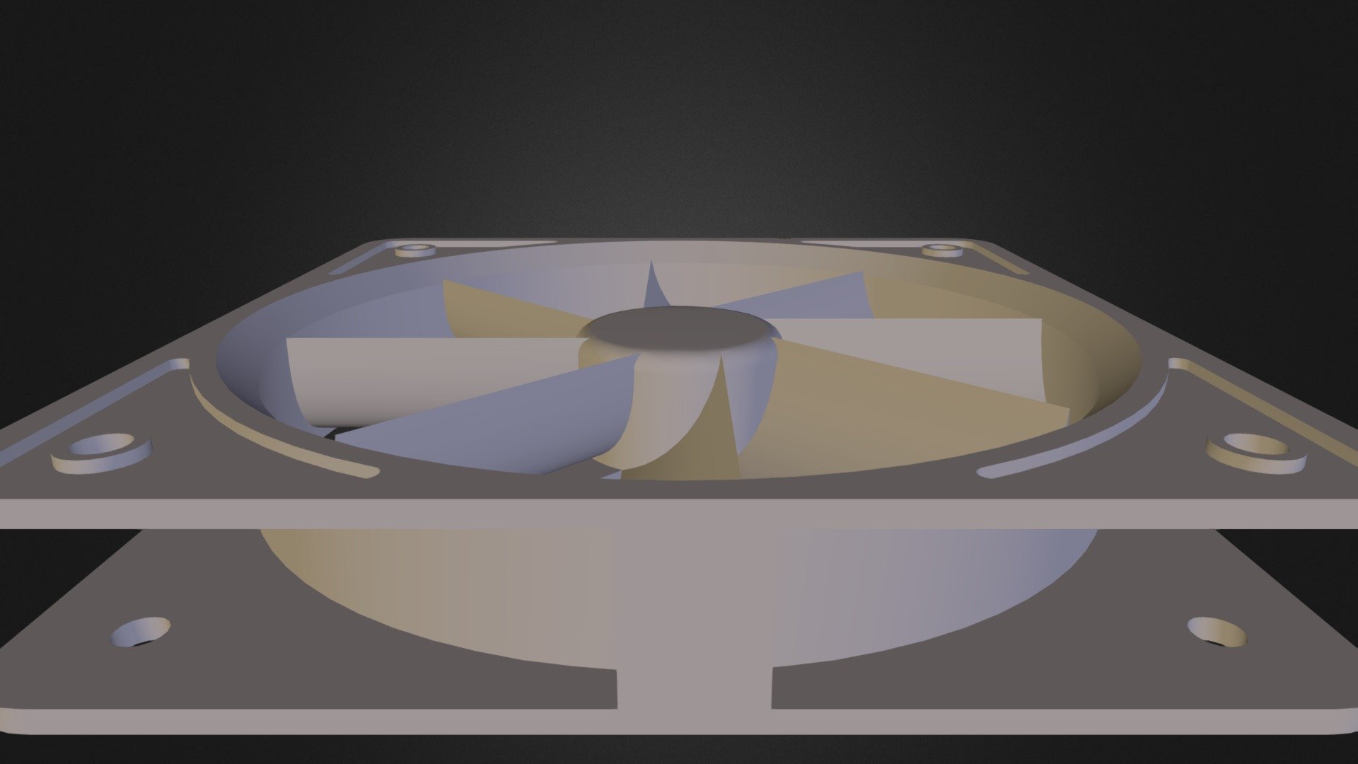 CPU 80mm fan - Download Free 3D model by Europeus97 [178a719] - Sketchfab