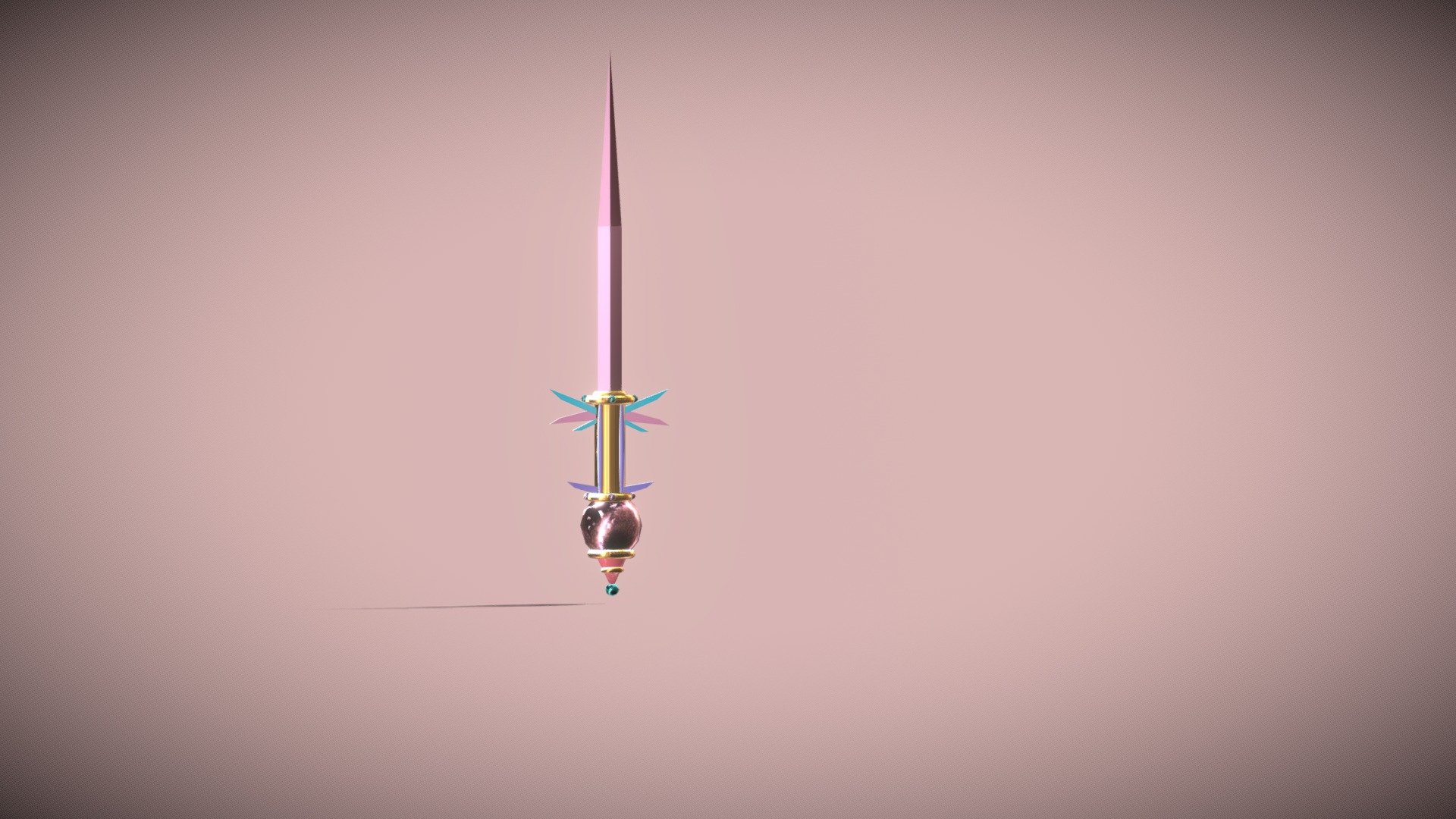 Fairy Dagger by Dominic - 3D model by HonokaKuro [178a92d] - Sketchfab
