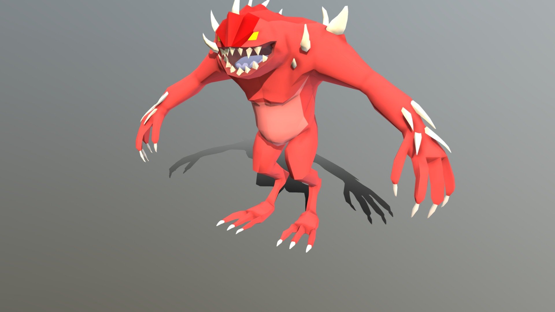 Low Poly - Behemoth - 3D model by Infinity PBR (@infinitypbr) [178c00c ...